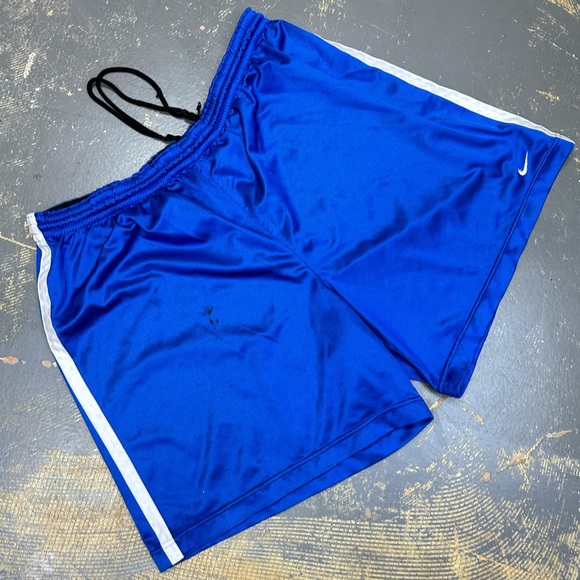 Nike | Shorts | Nike Black Tag Royal Blue Mesh Soccer Shorts Xl Team ...